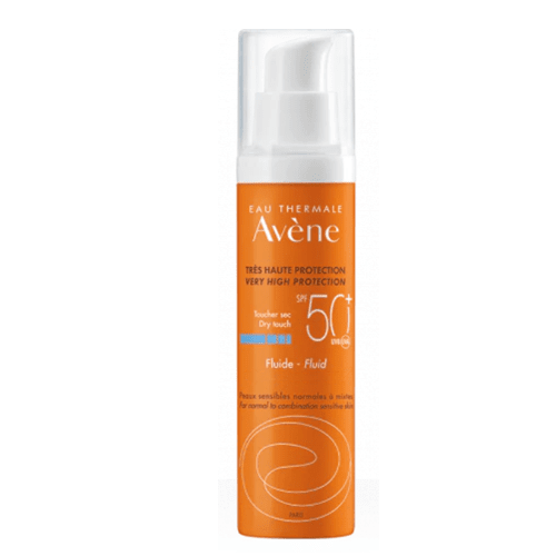 Avene Sunscreen Tres Haute Protection Fluid SPF 50 - 50ml | Niceone